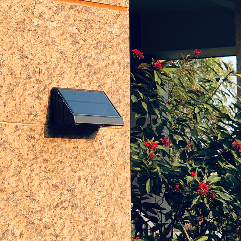 Small Outdoor Solar LED Wall Lights - YINGHAO